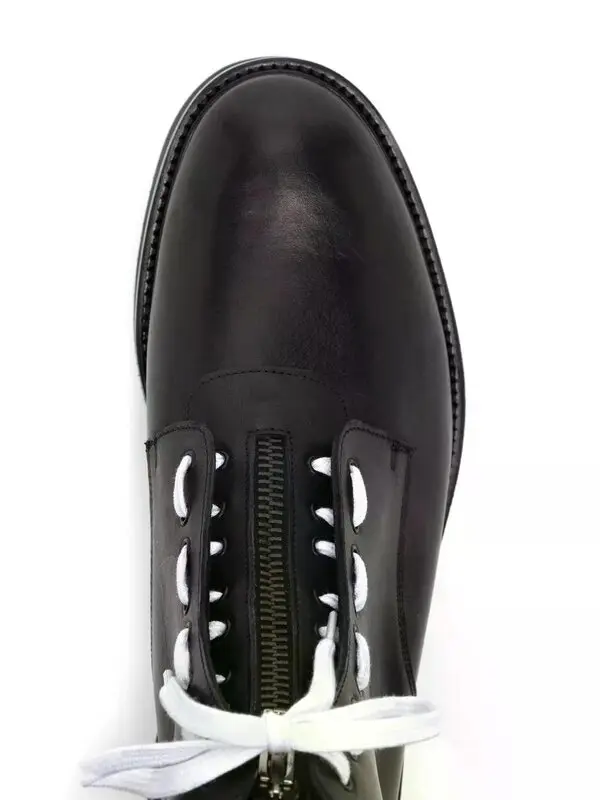 NICOLAS ANDREAS TARALIS Lace-up Leather Ankle Boots