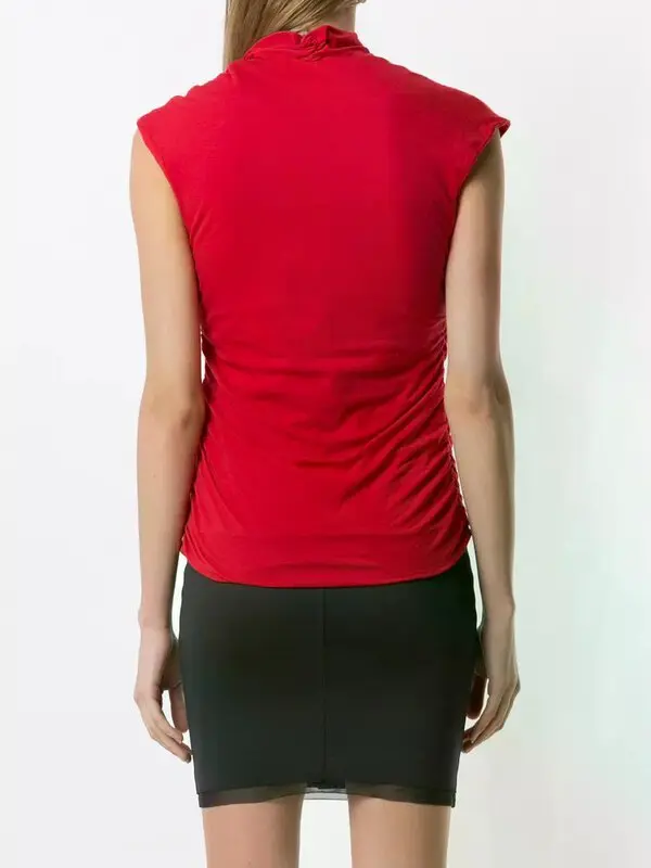 AMIR SLAMA Draped Blouse