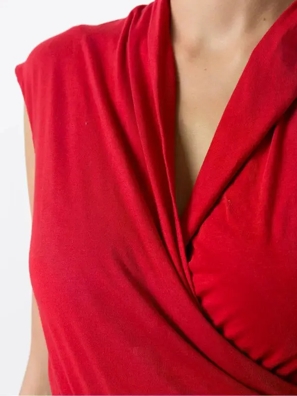 AMIR SLAMA Draped Blouse