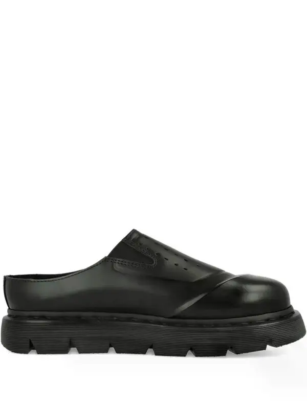 Dr. Martens Leather Slippers - Black