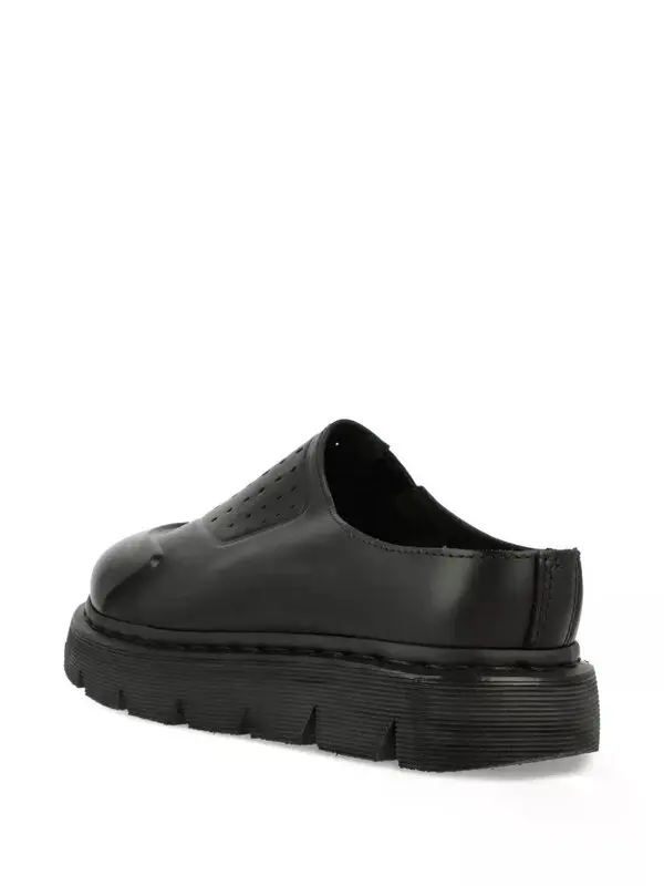 Dr. Martens Leather Slippers - Black