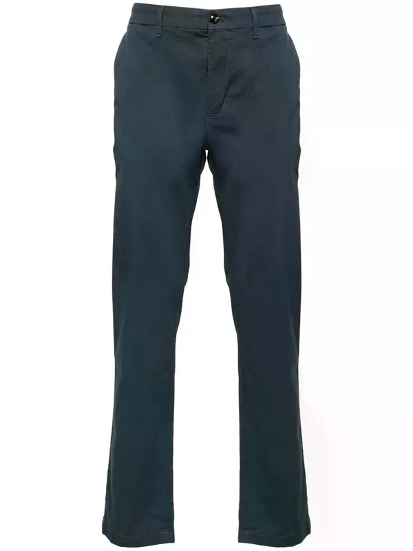 Tommy Hilfiger Cotton-blend Chino Trousers - Blue