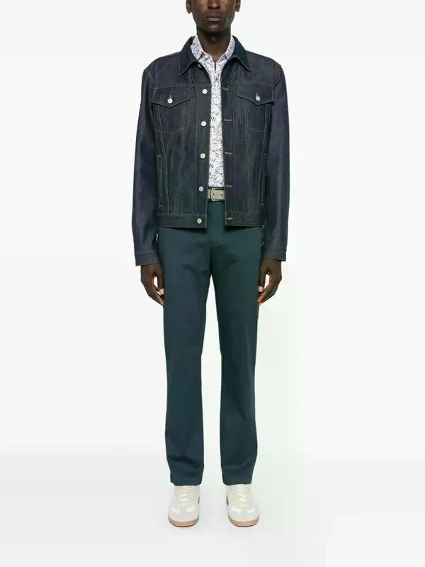 Tommy Hilfiger Cotton-blend Chino Trousers - Blue