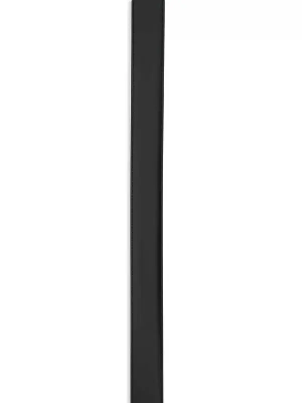 FERRAGAMO Gancini Leather Belt - Black