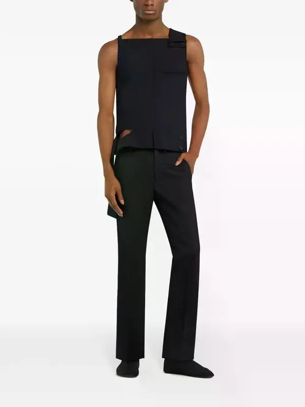 COURREGES Wool Tailored Trousers
