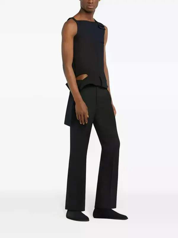 COURREGES Wool Tailored Trousers
