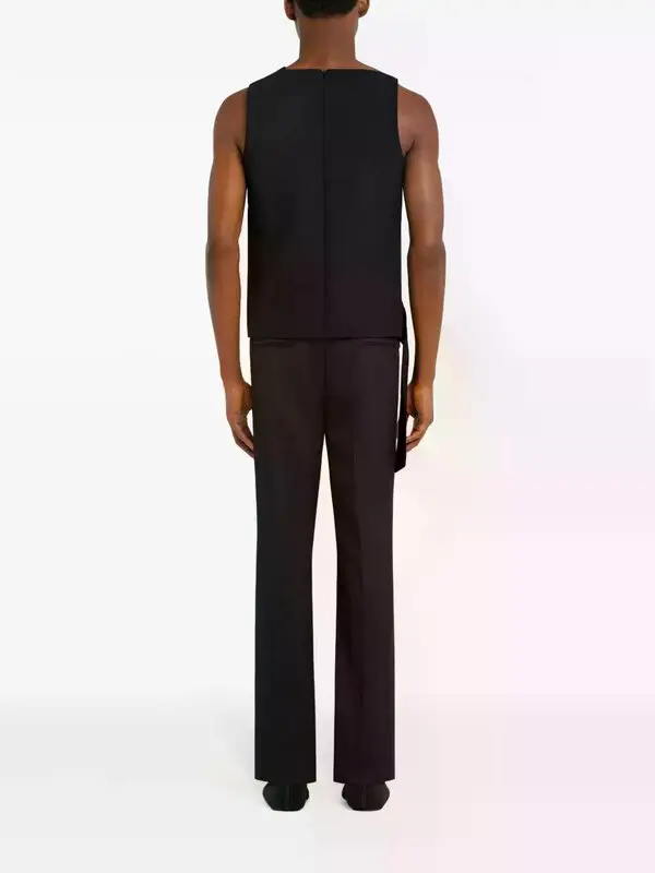 COURREGES Wool Tailored Trousers