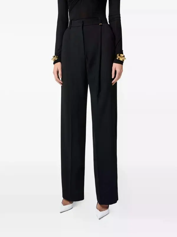 Elisabetta Franchi Pressed-crease Trousers