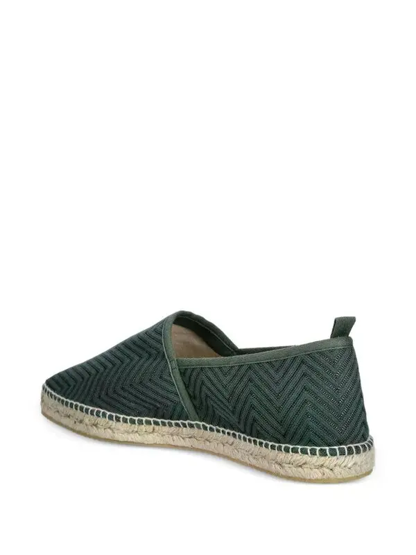 Missoni Corfu Herringbone Espadrilles - Green