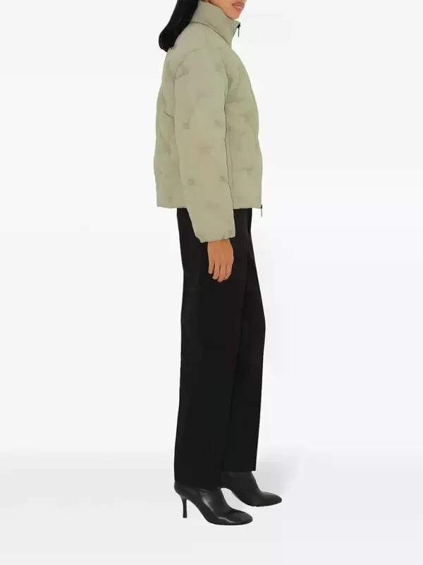 Burberry Quilted High-neck Jacket