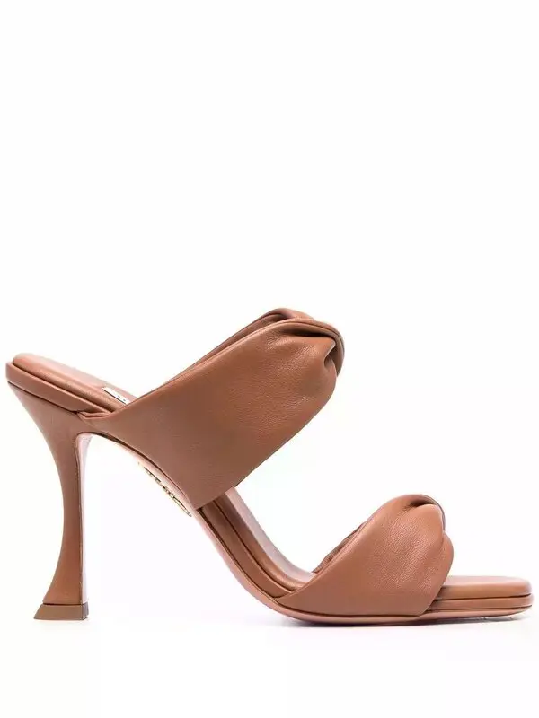 AQUAZZURA Twist 95mm Mules