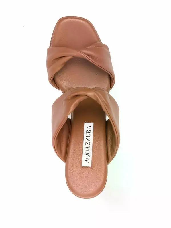 AQUAZZURA Twist 95mm Mules