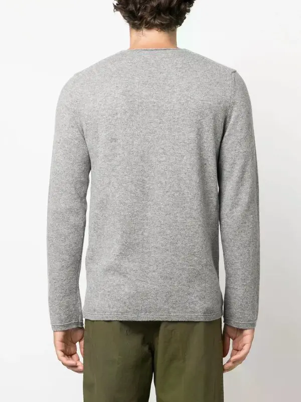 Comme Des Garçons Logo-patch Wool Jumper