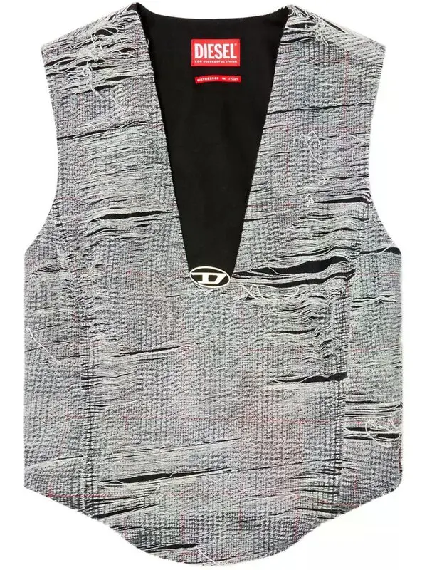 DIESEL® De-laris Top - Grey