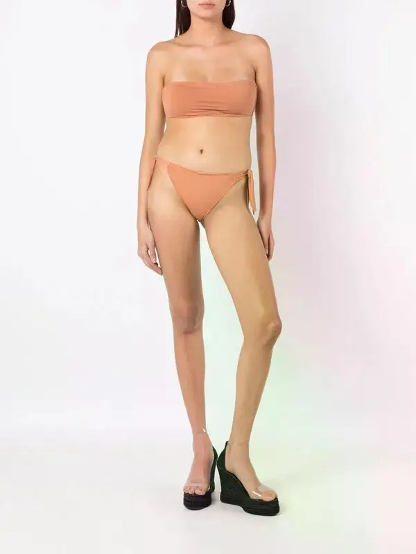 AMIR SLAMA Gathered-detail Bandeau Bikini