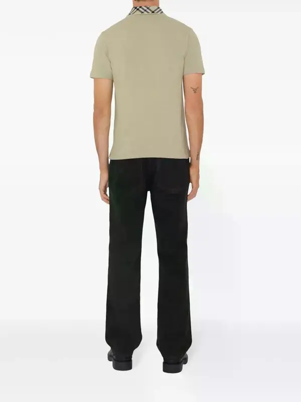 Burberry Cotton Polo Shirt - Neutrals