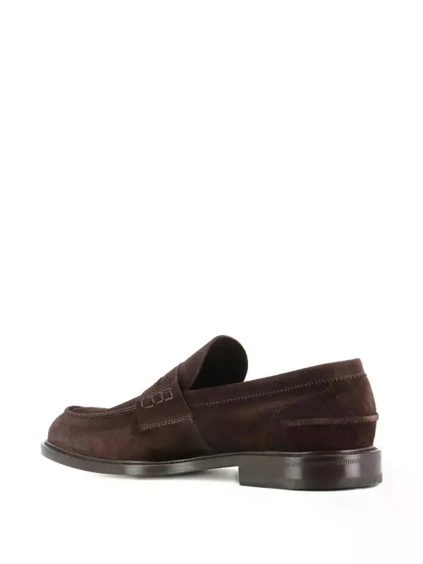 TASSINARI Suede Penny Loafers - Brown