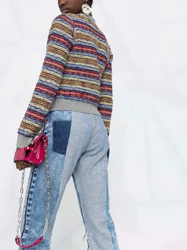 MAISON MARGIELA Paneled High-rise Jeans