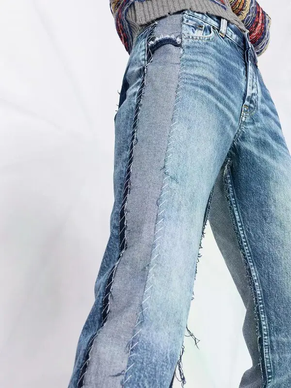 MAISON MARGIELA Paneled High-rise Jeans