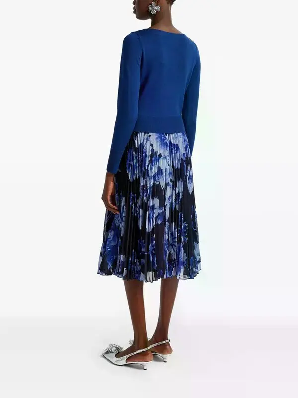 Erdem Cropped Sweater - Blue