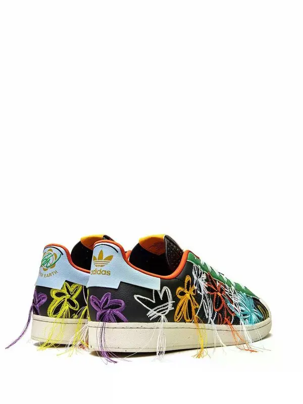 Adidas X Sean Wotherspoon Superstar Superearth Embroidered Floral Sneakers