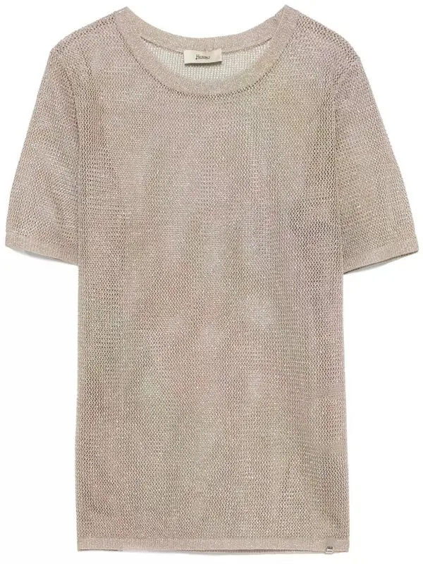 Herno Open-knit T-shirt