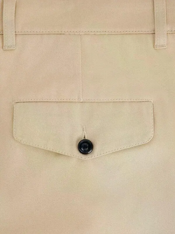 AMI Paris Drop-crotch Cropped Trousers