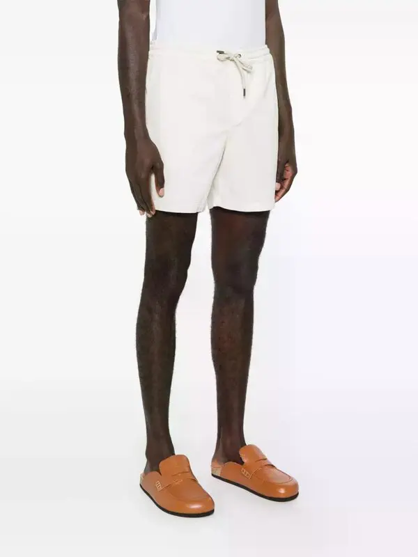 Nn07 Gregor Twill Shorts - Neutrals