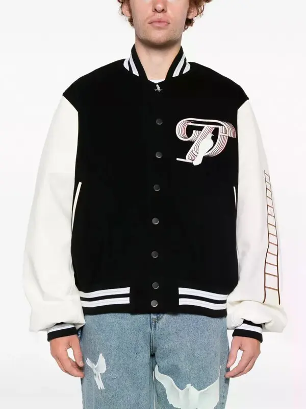 3.PARADIS Varsity Bomber Jacket