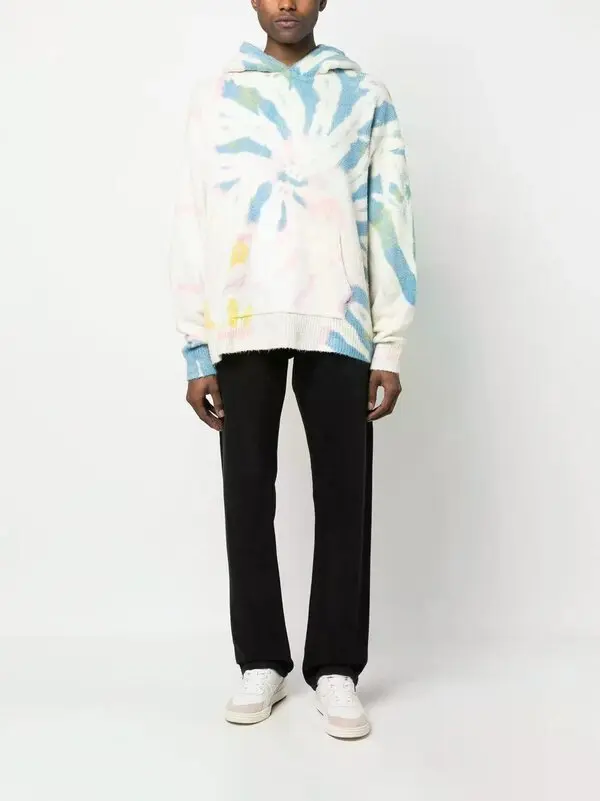 Palm Angels Tie-dye Print Hoodie