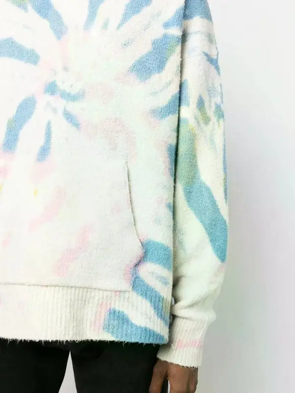 Palm Angels Tie-dye Print Hoodie