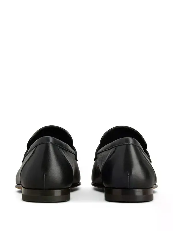 TOD'S Leather Loafers - Black
