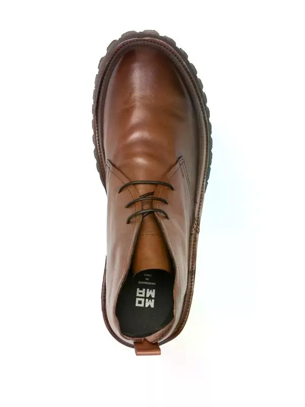 Moma Polacco Lace-up Leather Boots