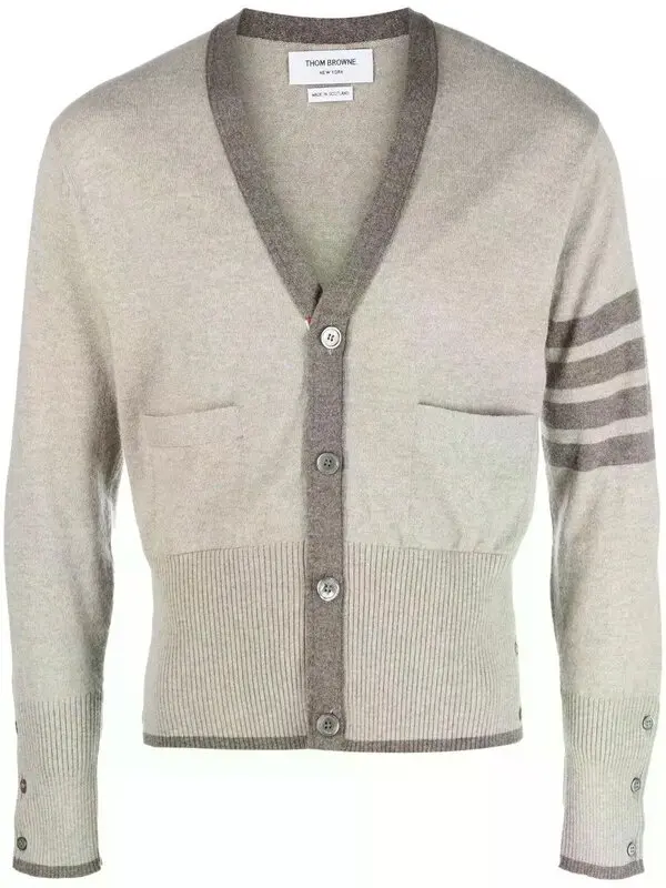 Thom Browne 4-bar Cashmere Cardigan