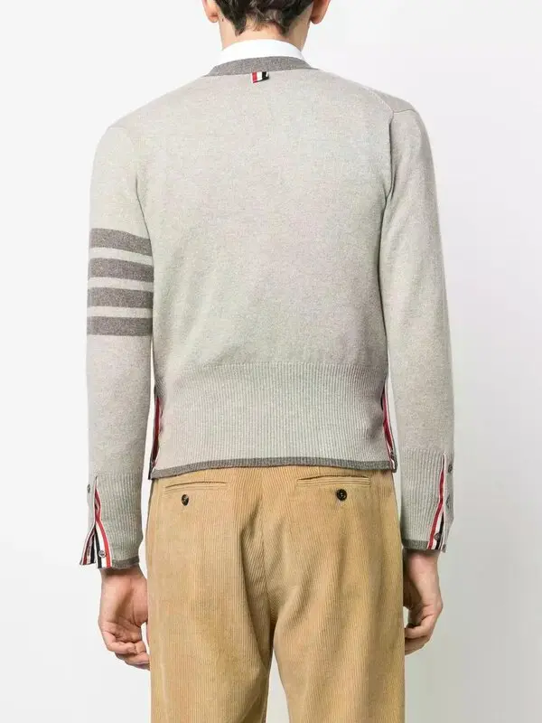 Thom Browne 4-bar Cashmere Cardigan