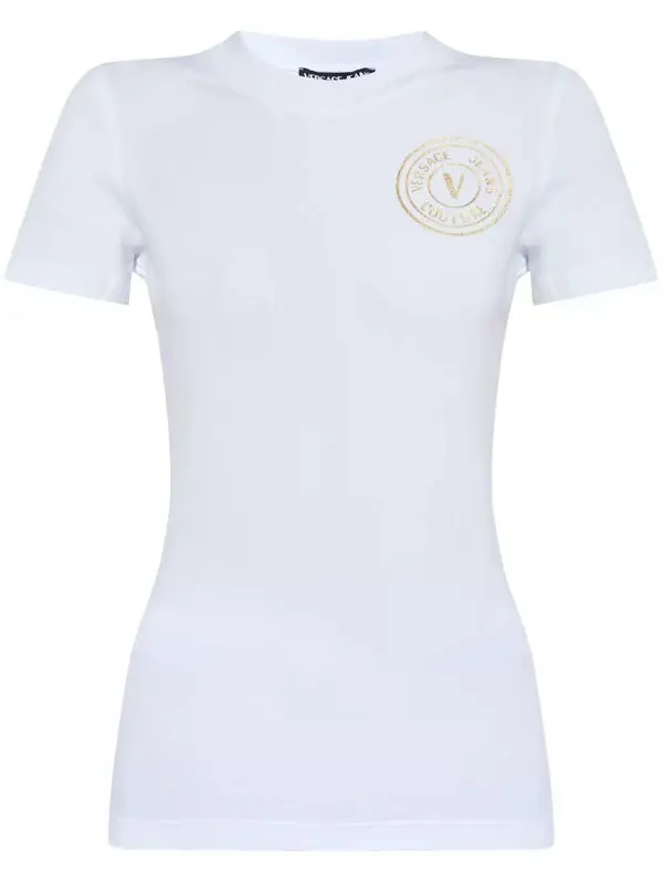 Versace Logo-print T-shirt - White