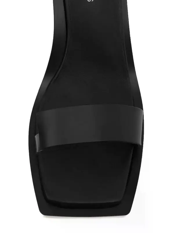 COURREGES Stream 70mm Sandals - Black