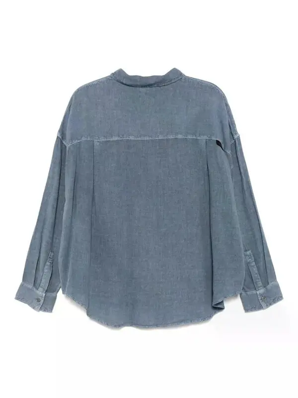 Izzue Long-sleeved Shirt - Blue
