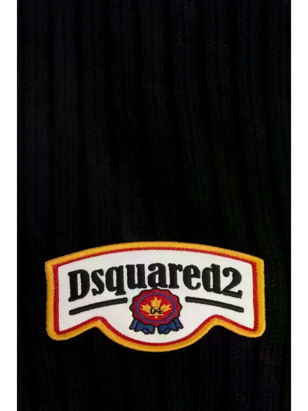 Dsquared2 Logo-patch Scarf