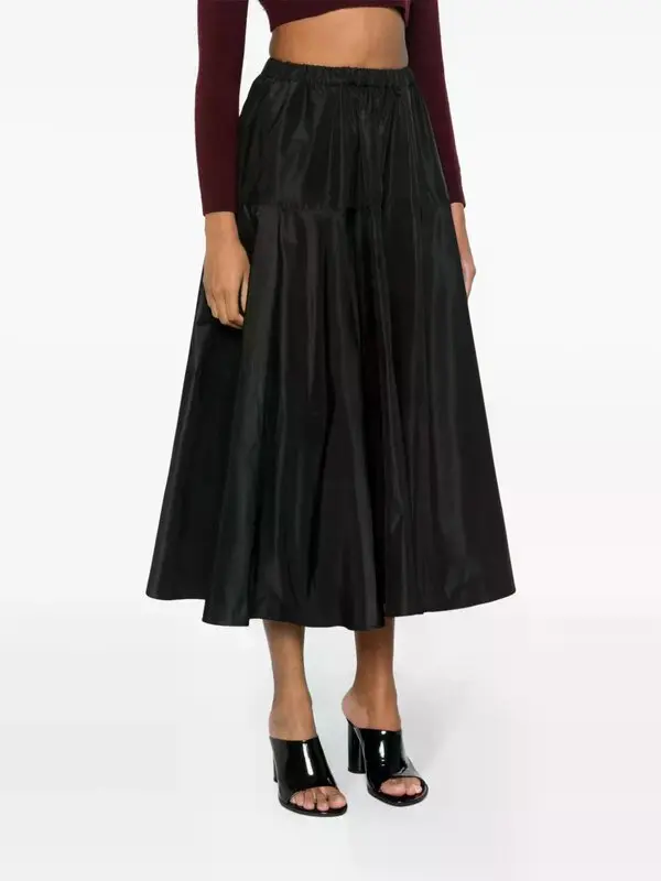 PATOU Faille Maxi Skirt