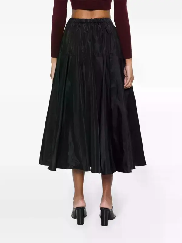 PATOU Faille Maxi Skirt