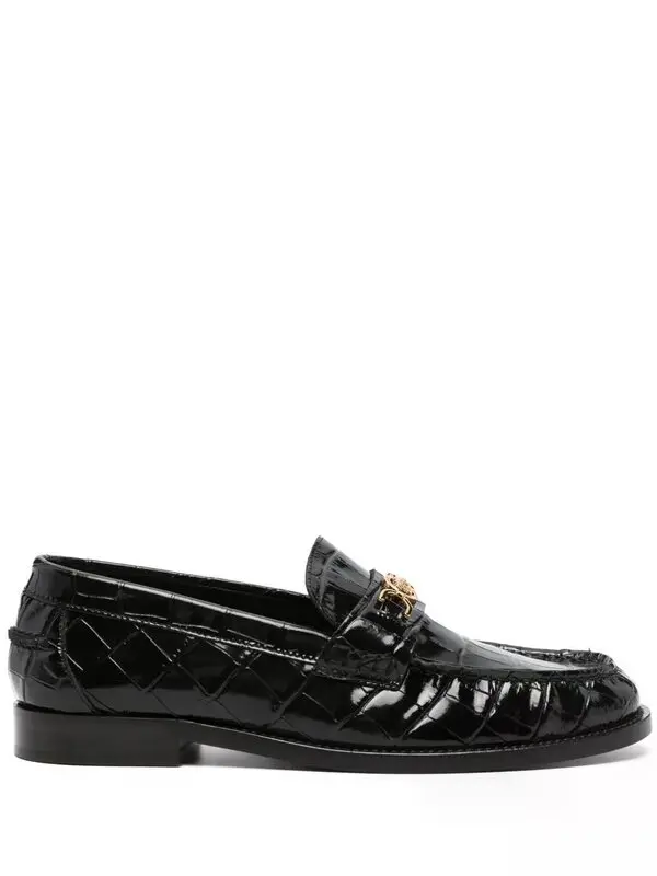 Versace Medusa '95 Crocodile-embossed Loafers