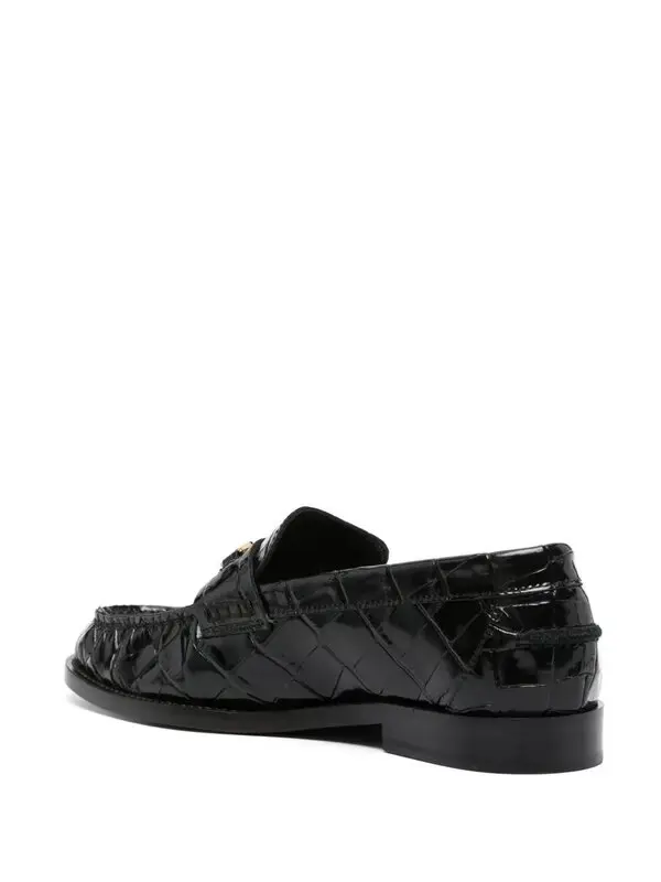 Versace Medusa '95 Crocodile-embossed Loafers