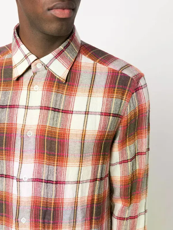 Barena Venezia Plaid-check Pattern Shirt
