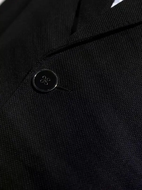 Dolce & Gabbana Wool Single-breasted Blazer - Black
