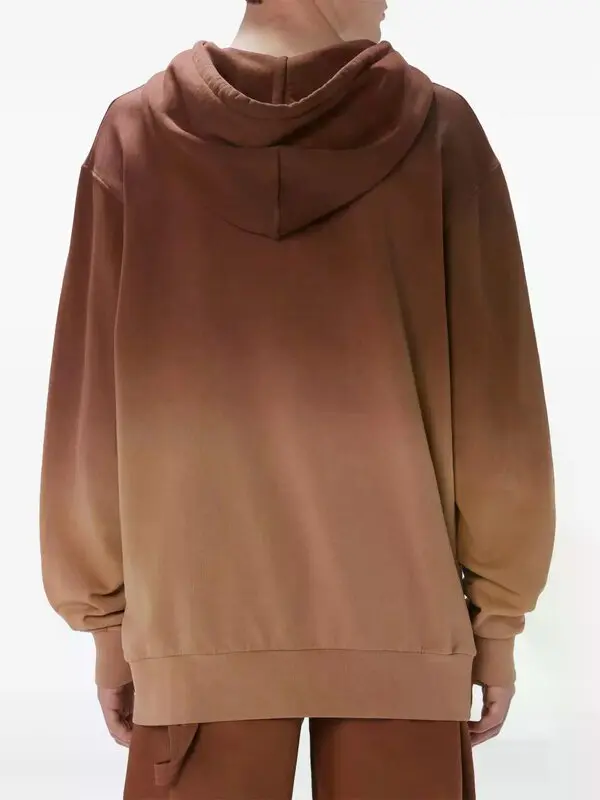 JW Anderson Logo-embroidered Gradient Hoodie
