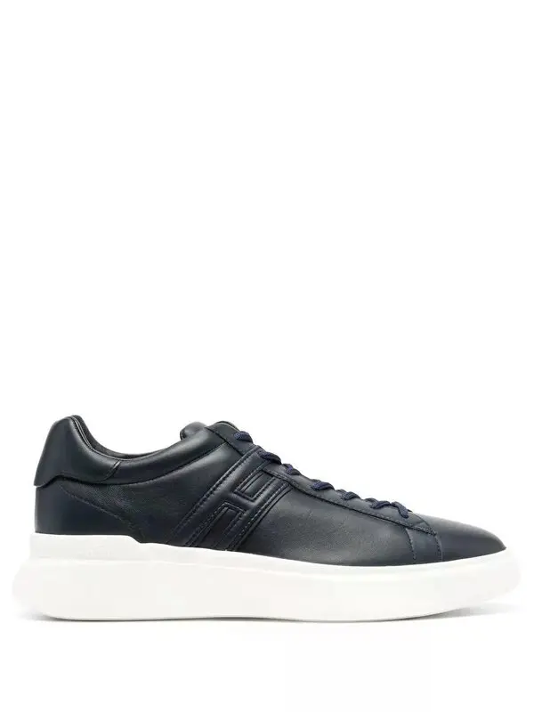 Hogan H580 Leather Sneakers - Blue