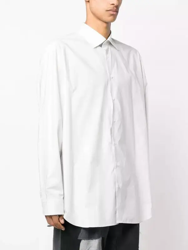 Raf Simons Slogan-print Button-up Shirt