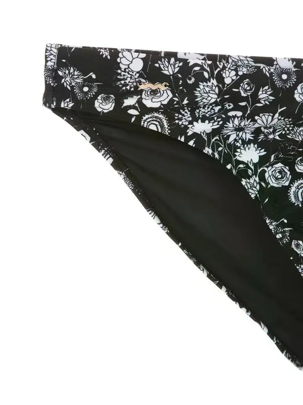 AMIR SLAMA Floral Print Swimming Trunks