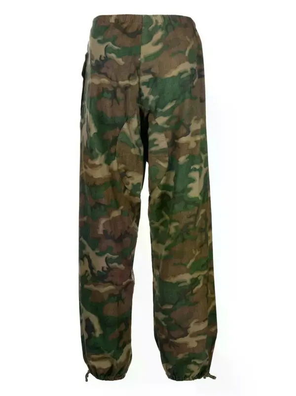 Givenchy Camouflage-print Cotton Cargo Trousers